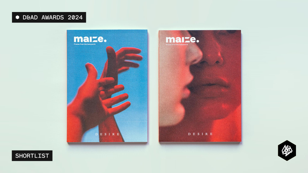 MAIZE magazine is shortlisted for the D&AD Awards 2024 - MAIZE